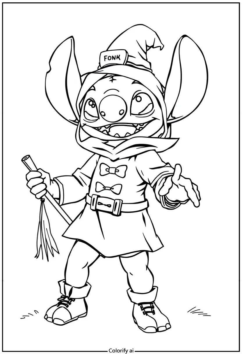 coloring pages of stitch